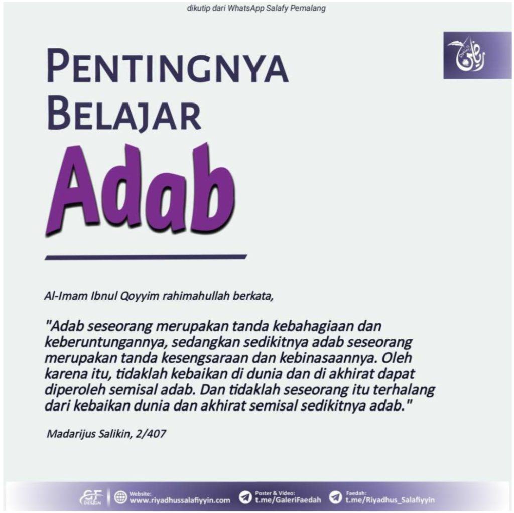 Pengertian Adab dan Contoh Adab dalam Kehidupan Sehari-hari – Gramedia Literasi