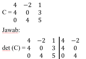 Rumus dan Contoh Determinan Matriks – Gramedia Literasi