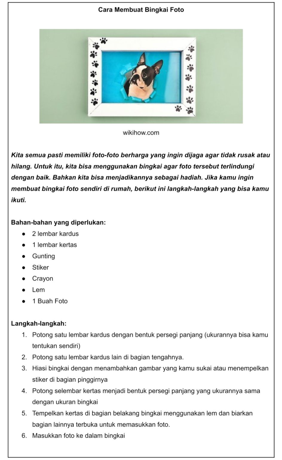 Jenis dan Struktur Teks Prosedur Lengkap Dengan Contohnya! – Gramedia Literasi