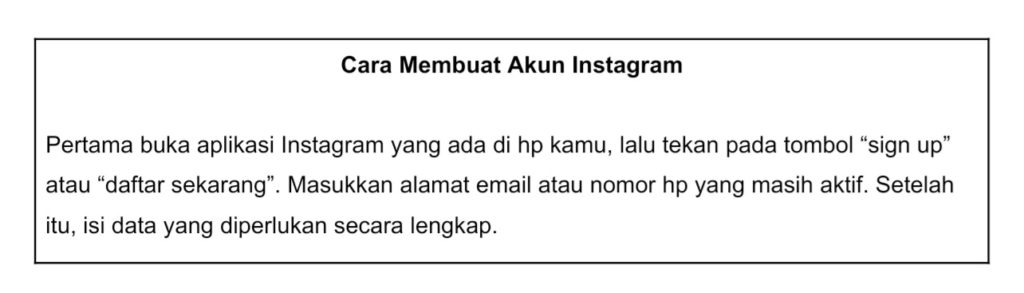 Jenis dan Struktur Teks Prosedur Lengkap Dengan Contohnya! – Gramedia ...