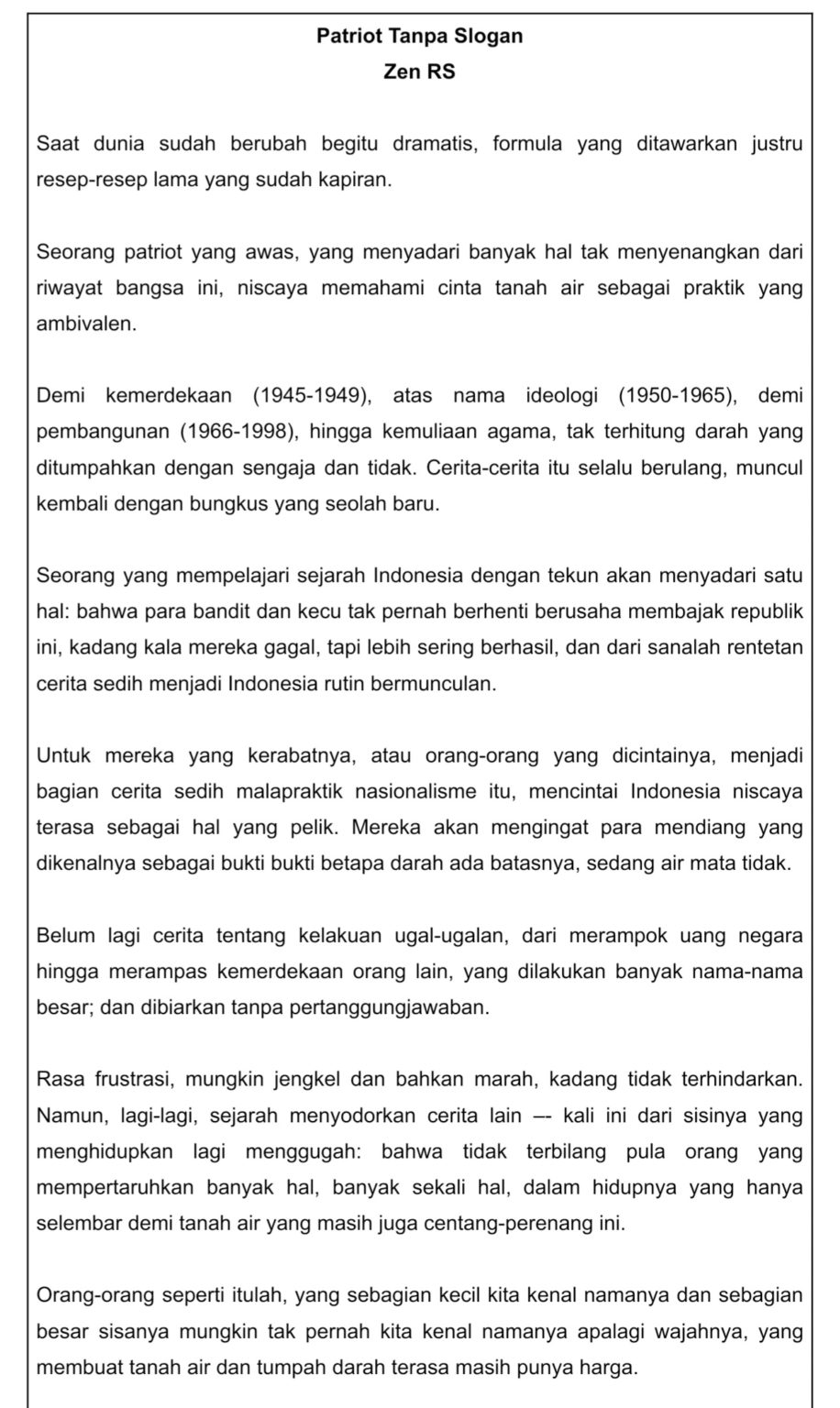 Memahami Pengertian, Struktur, Cara Menulis, dan Contoh Essay ...