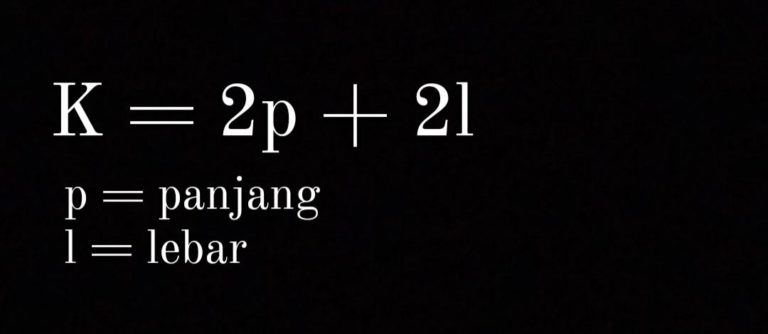 Rumus Persegi Panjang Lengkap serta Contoh Soal dan Pembahasannya ...