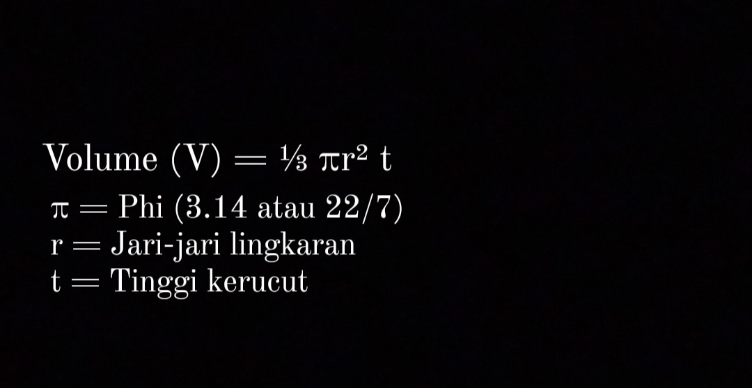 Rumus Luas Permukaan Kerucut dan Cara Menghitungnya – Gramedia Literasi