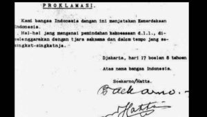 Bunyi Teks Proklamasi dan Sejarahnya – Gramedia Literasi