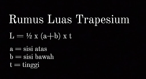 Rumus Trapesium: Menghitung Luas dan Keliling dan Contoh Soalnya ...