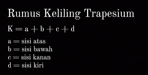 Rumus Trapesium: Menghitung Luas dan Keliling dan Contoh Soalnya ...