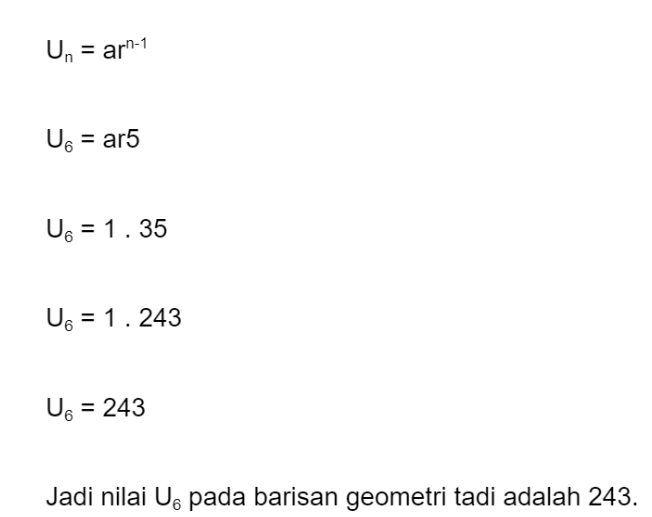 Rumus Barisan Geometri Lengkap dengan Contoh Soalnya – Gramedia Literasi